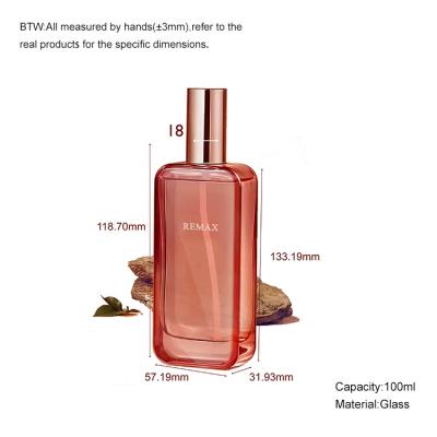 China 100 ml de Vidro Gradiente Cor- Rosa Embalagem Cosmética Botão de Loção de Vidro Com Bomba à venda
