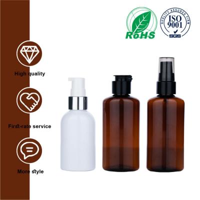 China 60ml 80ml Brown Plastic Trigger Sprayer Bottles for sale