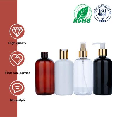 China 280ml 250ml Trigger Sprayer Bottles Plastic Foam Dispenser Bottle With Gold Nozzles for sale