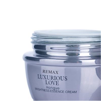 中国 50ml グランシーグレーグラス 空のクリームボトル グレー蓋付きのグラスビューティボトル 販売のため