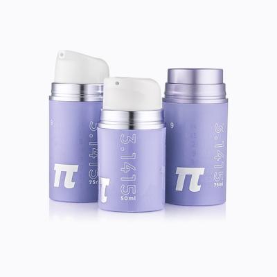 Cina Imballaggio cosmetico senza aria personalizzabile 50 ml 75 ml Lozione con tappo in vendita