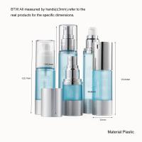 China Modern Minimalism Airless Pump Bottles Bulk Customizable 5ml Capacity for sale