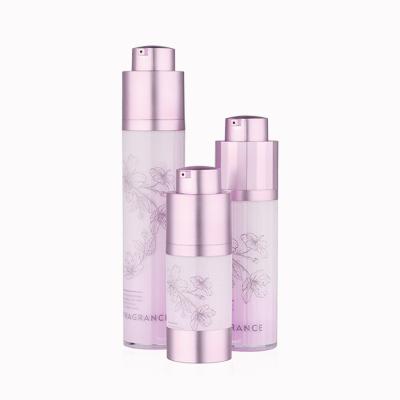 China 15ml 30ml 50ml Airless Travel Bottles / Empty Foundation Bottle With Pump for sale