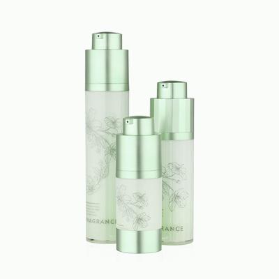 China 15ml 30ml 50ml Airless Travel Bottles / Empty Foundation Bottle With Pump for sale