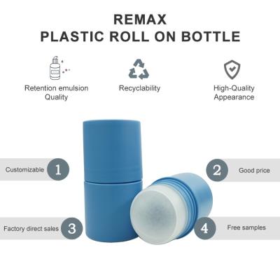 Cina 50 ml di plastico in bottiglia fantastico blu profondo per la cura del corpo in vendita