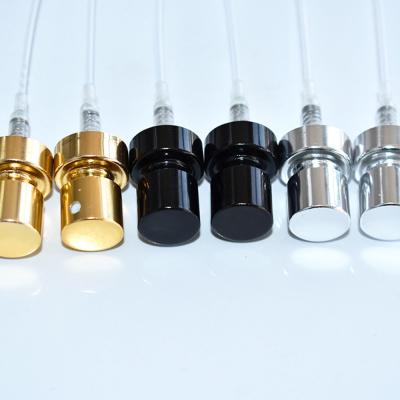 Cina Testa di spruzzo per profumi in metallo di alluminio elettroplata Apertura 15 mm in vendita