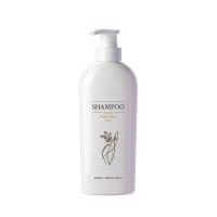 China 400ml cylindrical rectangle smooth with white pump for shampoo lotion bottle for sale