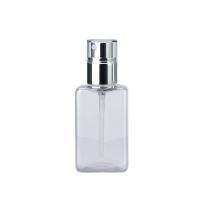 China 135ml Transparent rectangle smooth with Silver pump for shampoo lotion bottle for sale