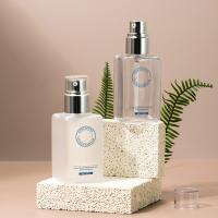 China 135ml Transparent rectangle smooth with Silver pump for shampoo lotion bottle for sale