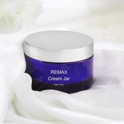 China 120g Blaue PP-Glanzflasche mit Sivir-Deckel für Creme Jar zu verkaufen