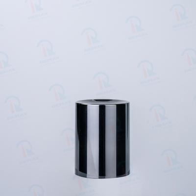 Cina 40 ml Vetro Grigio cilindro liscio con pompa bianca per la bottiglia di lozione in vendita