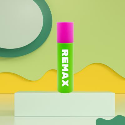 China 2024 New Design 250ml Colorful Flat Shoulder Sprayer Pump HDPE Material Bottle For Lotion and Serum for sale
