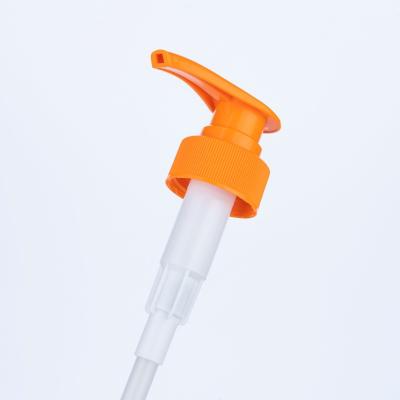 China 33/410 Pompenkopf für Orange Lotion für Duschgel-Flaschen und Shampoo-Flaschen für das Baden, Haut- und Haarpflege zu verkaufen