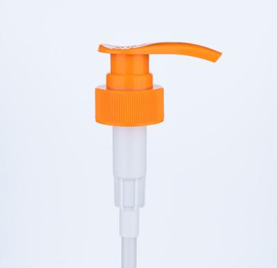 China 33/410 Pompenkopf für Orange Lotion für Duschgel-Flaschen und Shampoo-Flaschen für das Baden, Haut- und Haarpflege zu verkaufen