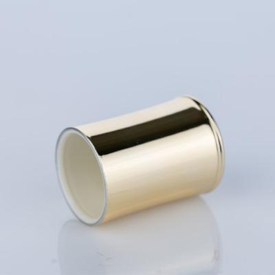 Cina 18/400 Fondazione in alluminio elettroplata in bianco e oro Pompa Crema per la testa Pompa Bottiglia verde per la cura personale e cosmetici in vendita