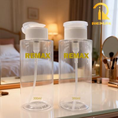 China 300ml Professional Nail Polish Remover Bottle with Easy-to-Use Pump for sale