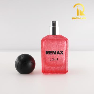 China 100ml Transparent Crushed Ice Glass Spray Bottle – Perfume & Fragrance Container for sale
