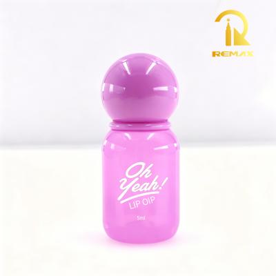 China 5g Transparent Round Head Empty Lip Gloss Tube for Personal Care for sale