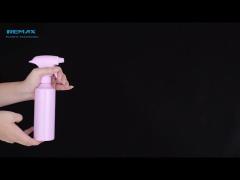 Spray in Style: Blue and Purple Plastic Spray Bottles with Matching Pistol Grip Nozzles