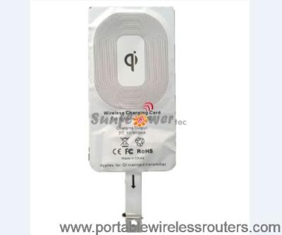 Cina Ricevitore senza fili del caricatore di Qi per il iphone 5/5S/5C, bobina indipendente incorporata in vendita