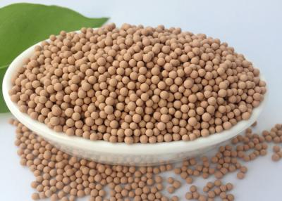 China 2 - 4mm Refrigerant Desiccant Spherical Molecular Sieve Zeolite Desiccant for sale