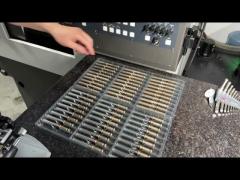 Precision grinding machine testing