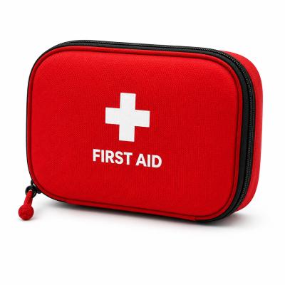 China Custom OEM Compact Portable First Aid Kit Bag with Water-resistant Design and Customizable Options for Travel and Emergency Use for sale