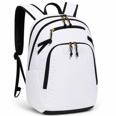 China Custom OEM Lightweight Multi-Compartment Sports Backpack with Breathable Padded Back, Dual Side Pockets & Durable Oxford Fabric for Gym, Travel and Daily Use for sale