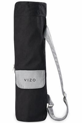 China VIZO Full-Zip Yoga Mat Bag with Adjustable Shoulder Strap & Front Pocket, Lightweight Yoga Mat Carrier for Women and Men, Pilates, Gym & Travel for sale