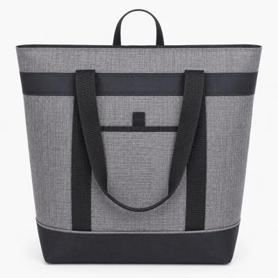 China Large Insulated Cooler Bag, Heavy Duty Reusable Soft Grocery Bag for Food Delivery, Shopping, Picnic & Travel for sale