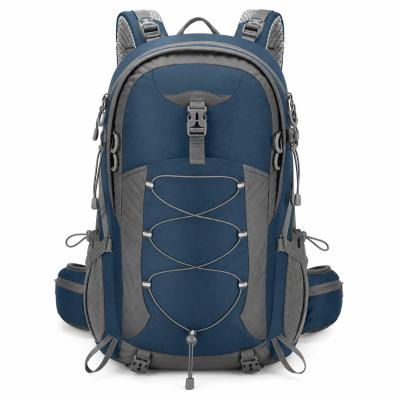 China Custom OEM ODM 40L Hiking Backpack with Rain Cover, Lightweight Outdoor Daypack for Camping, Trekking, Travel, Climbing & Hiking for sale