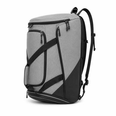 China Custom OEM Heavy-Duty 60L Sports Backpack, Large Gym Travel Bag with Shoe Compartment, Wet Pocket and Multiple Storage Compartments for Men for sale