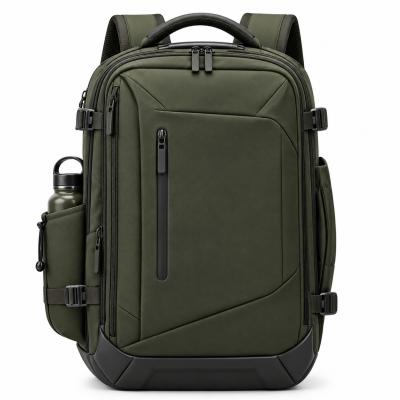 China OEM ODM Large Capacity Business Travel Backpack for Men, Water-Resistant Laptop Backpack with Multi-Compartment Storage, Compression Straps, Bottle Pocket & Reinforced Base for sale