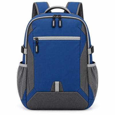 China OEM Bag Manufacturer Large Travel Backpack with Side Mesh Pockets – Lightweight Multi-Pocket Daypack with Padded Shoulder Straps, Front Zipper Pocket & Reinforced Bottom for sale