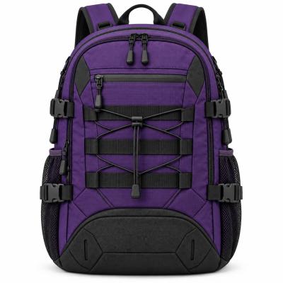 China Custom Bag Manufacturer Tactical Hiking Backpack with MOLLE Webbing – Large Outdoor Travel Backpack with Bungee Cord, Compression Straps, Side Mesh Pockets & Padded Shoulder Straps for sale