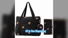 Ultimate Diaper Tote Bag Set for Hospital and Travel