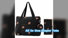 Ultimate Hospital Diaper Bag Tote Set for New Moms