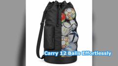 100L Heavy Duty Soccer Ball Bag for Coaches and Teams