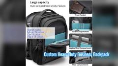 Custom Heavy Duty Business Laptop Backpack OEM Manufacturer