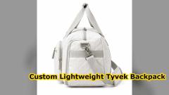 Custom Tyvek Lightweight Laptop Backpack for Wholesale