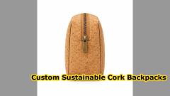 Custom Sustainable Cork Backpack OEM ODM Manufacturer