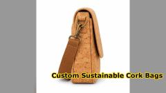 Custom Sustainable Cork Drawstring Bags OEM ODM