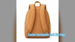 Custom Sustainable Cork Tote Bag Manufacturer