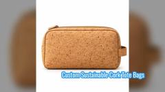 Custom Sustainable Cork Tote Bag OEM ODM Manufacturer