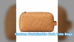 Custom Sustainable Cork Tote Bag Manufacturer