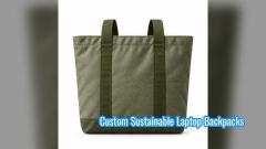 Custom RPET Laptop Backpack OEM ODM Wholesale