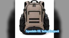 Ultimate 65L Tactical Travel Backpack for Gym and Hiking