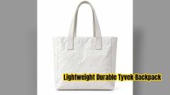 Custom Tyvek Laptop Backpack Lightweight Urban Daypack