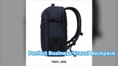 Custom 180 Degree Carry On Travel Backpack for Business