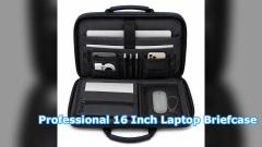 Custom Business Laptop Bag 16 Inch Professional Briefcase